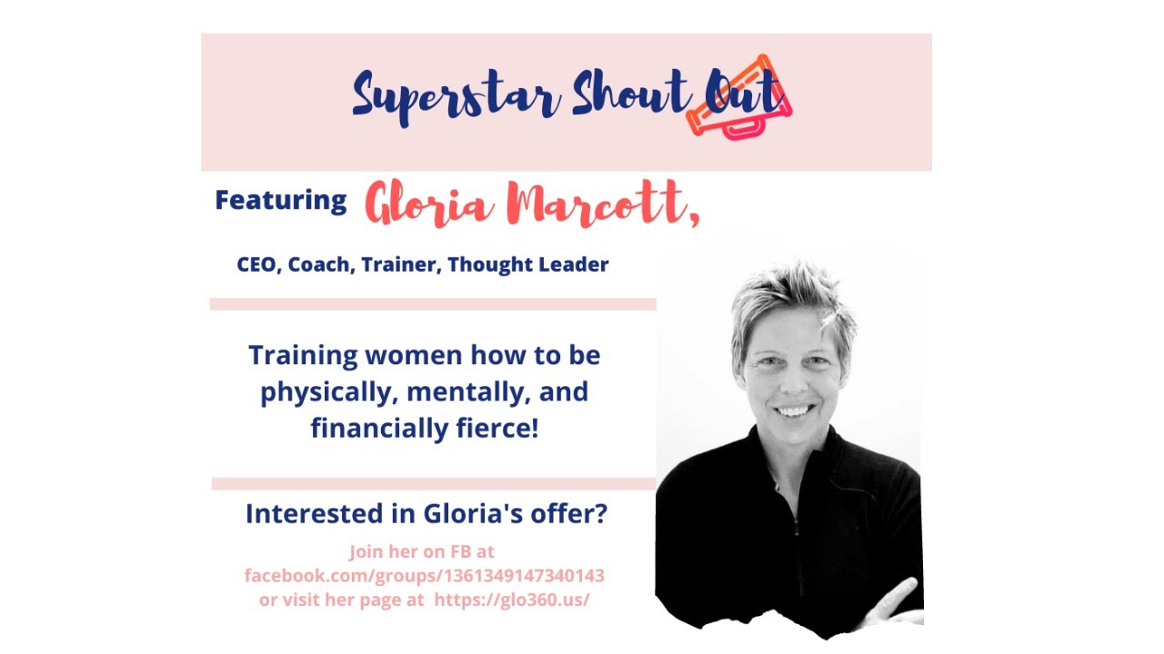 Superstar Shout Out with Gloria Marcott - YouTube