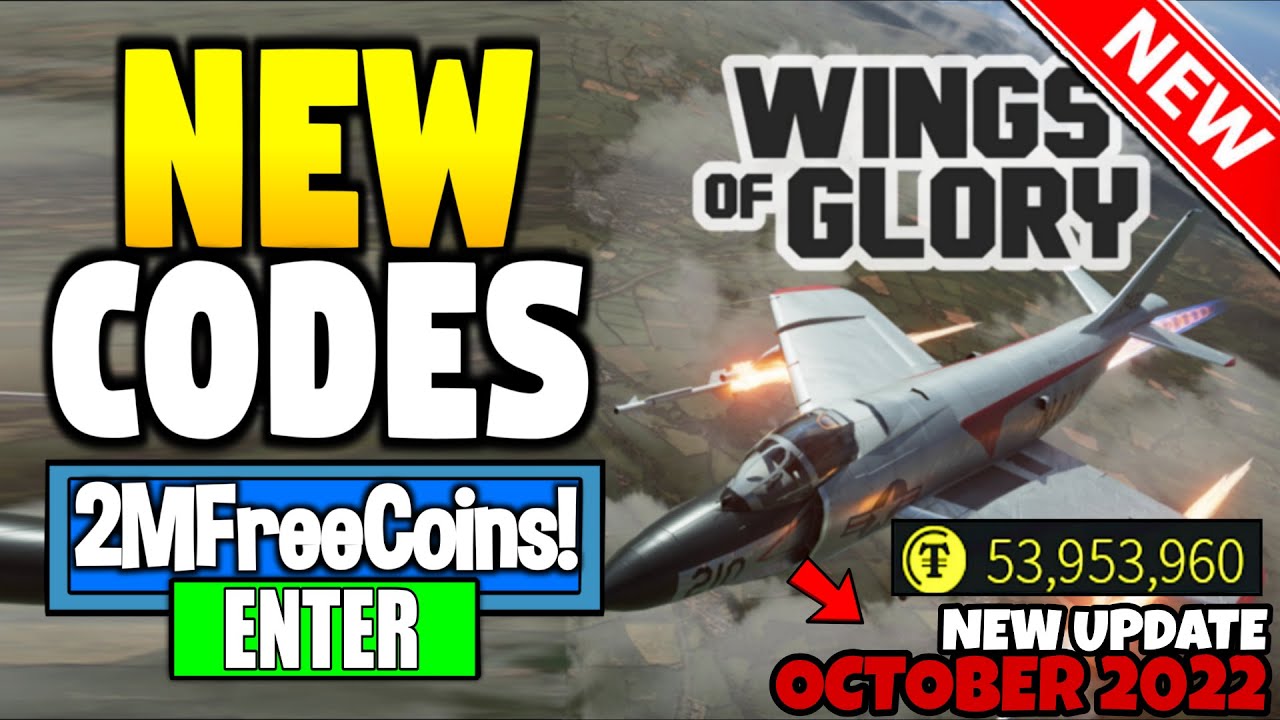 NEW WORKING [WINGS OF GLORY] UPDATE CODES IN OCTOBER 2022 - ROBLOX ...
