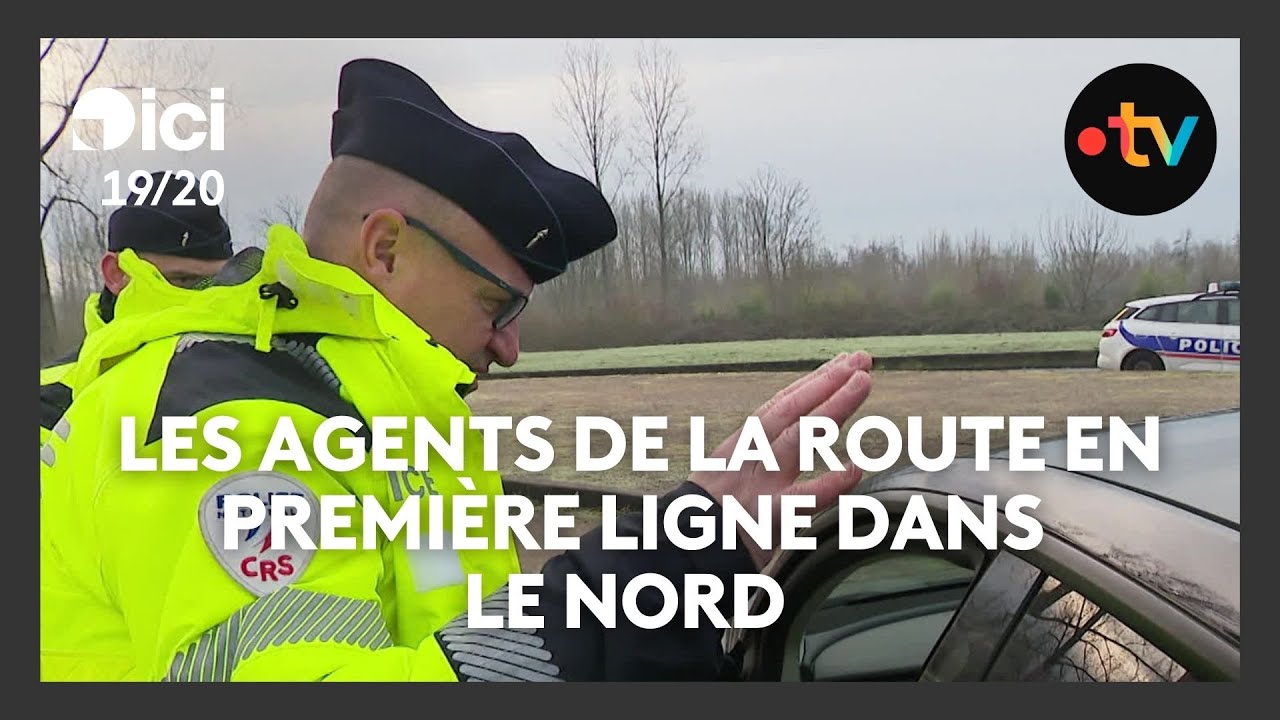 Sécurité routière : les agents de la route en première ligne - YouTube