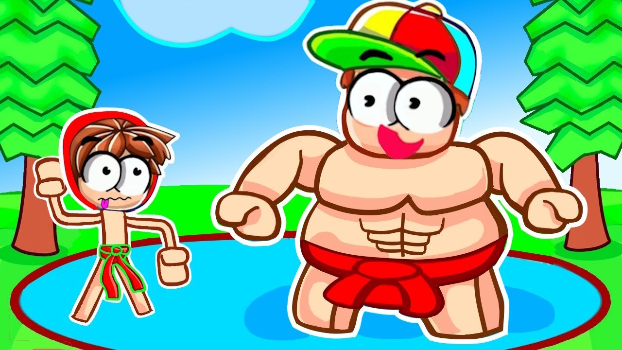 I'M BECOMING THE STRONGEST SUMO WRESTLER IN ROBLOX SUMO SIMULATOR! # ...