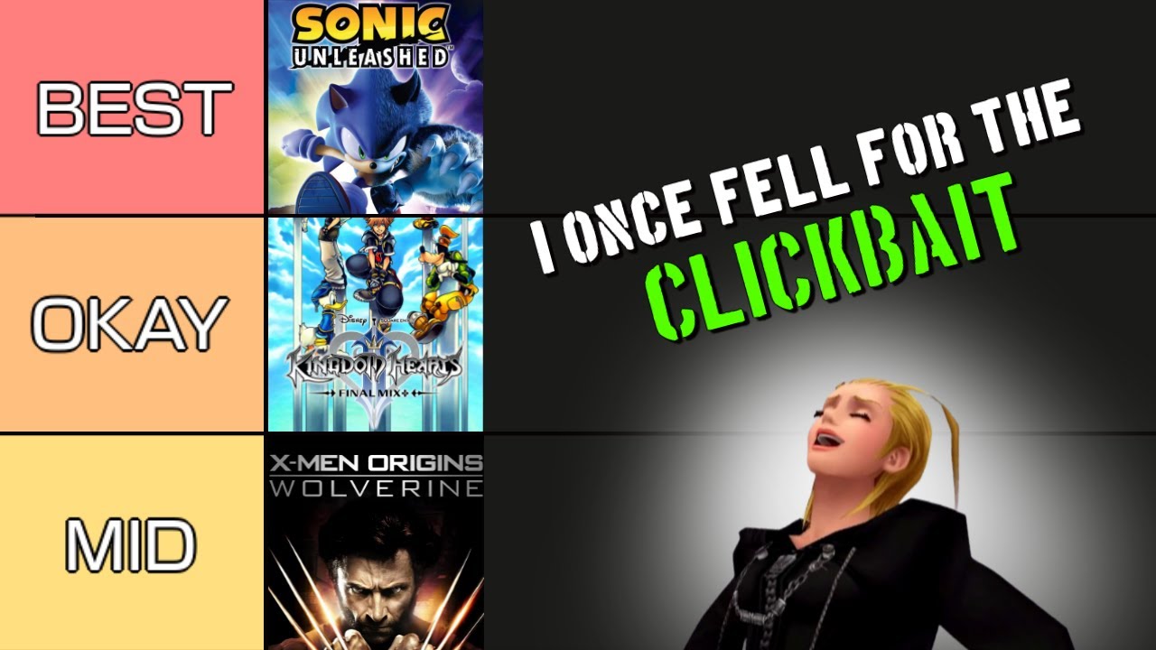 The Ultimate Stylish Action Game Tier List Part 2 - YouTube