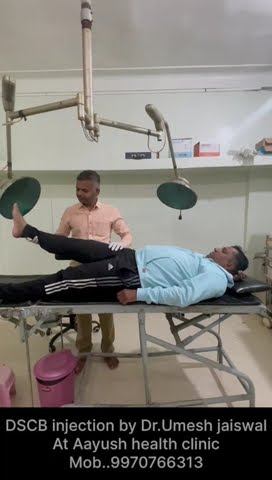 QUICK PAIN RELIEF IN AVN HIP BY INJ DSCB OZONE BY DR UMESH JAISWAL ...