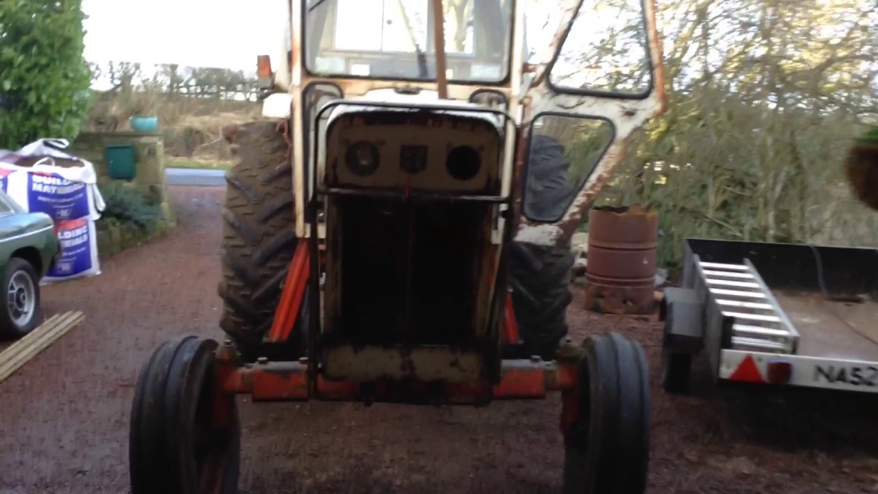 David brown 1412 running - YouTube