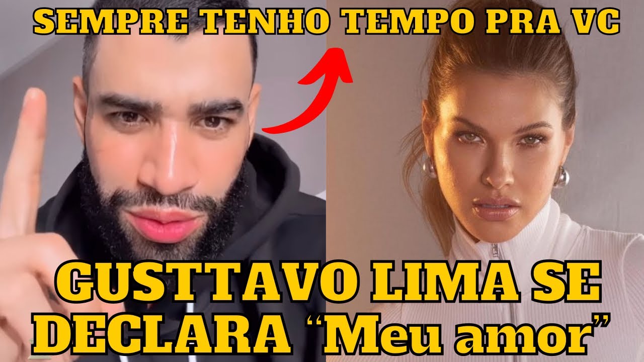 Gusttavo Lima Diz Meu Amor E Se Declara Para A Esposa Andressa Suita