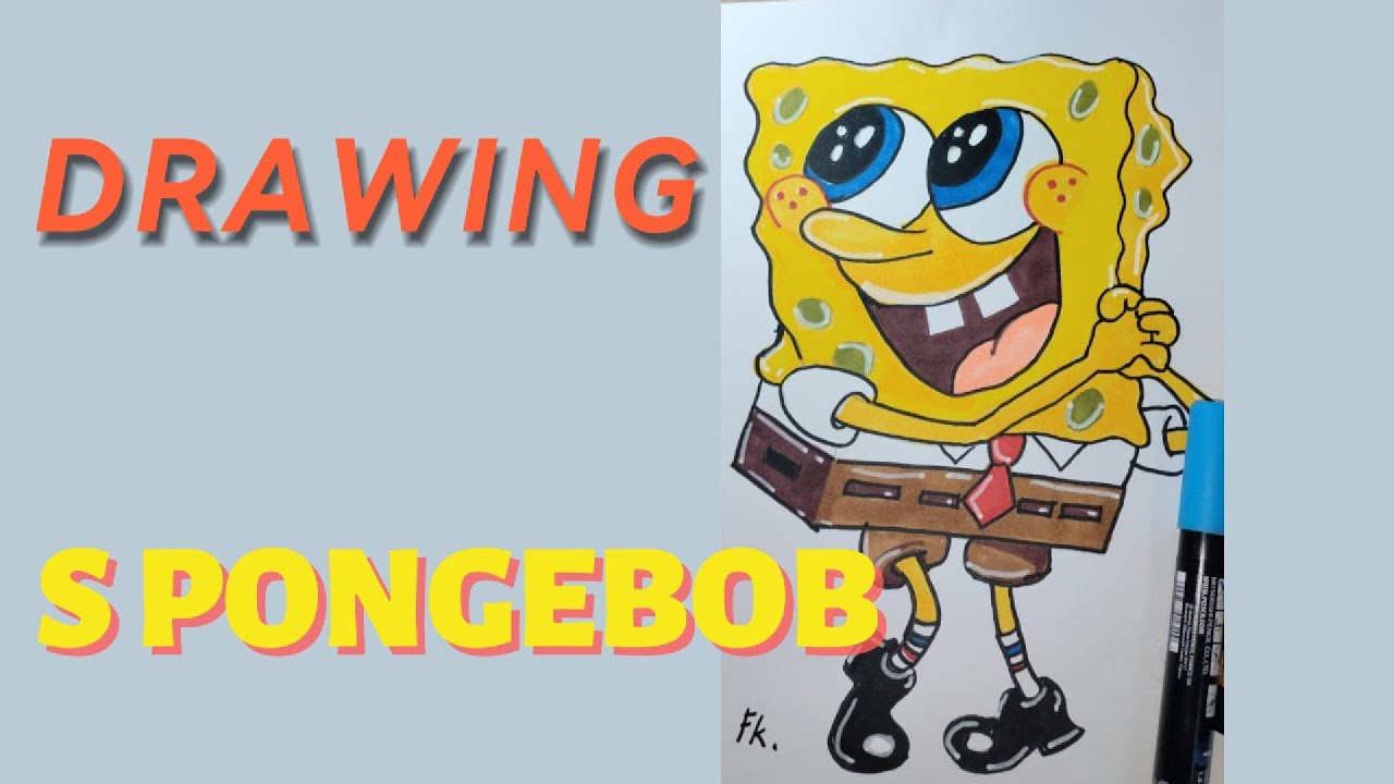 DRAWING SPONGBOB - YouTube
