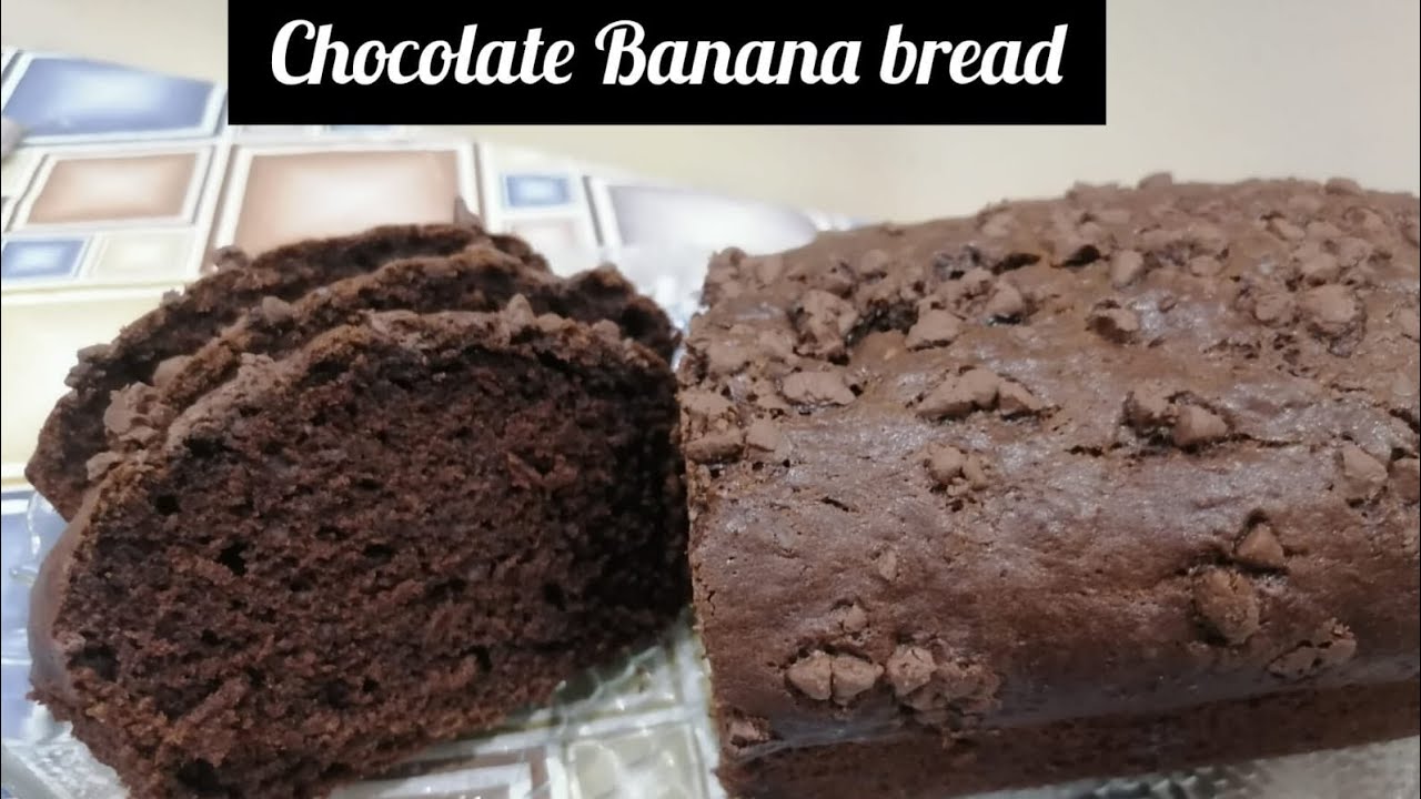 chocolate banana bread/professional banana bread recipe/easy banana ...