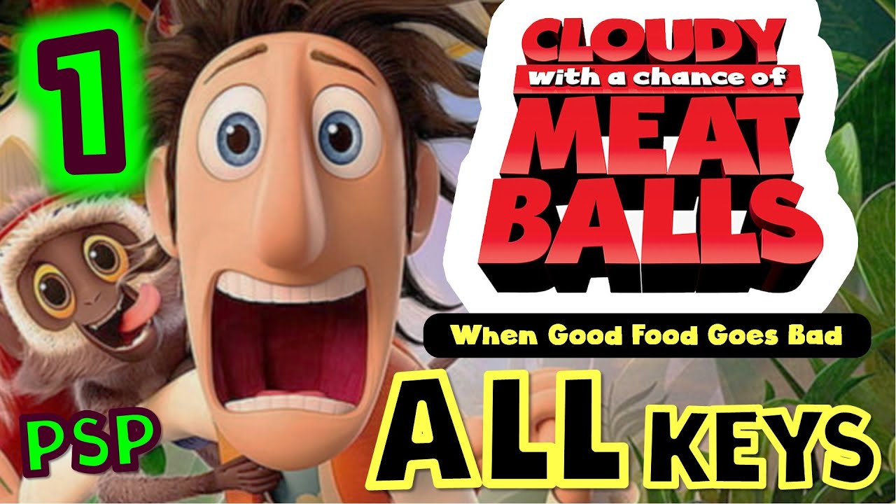 Cloudy with a Chance of Meatballs (PSP) Gameplay/Walkthrough Part 1 ALL ...