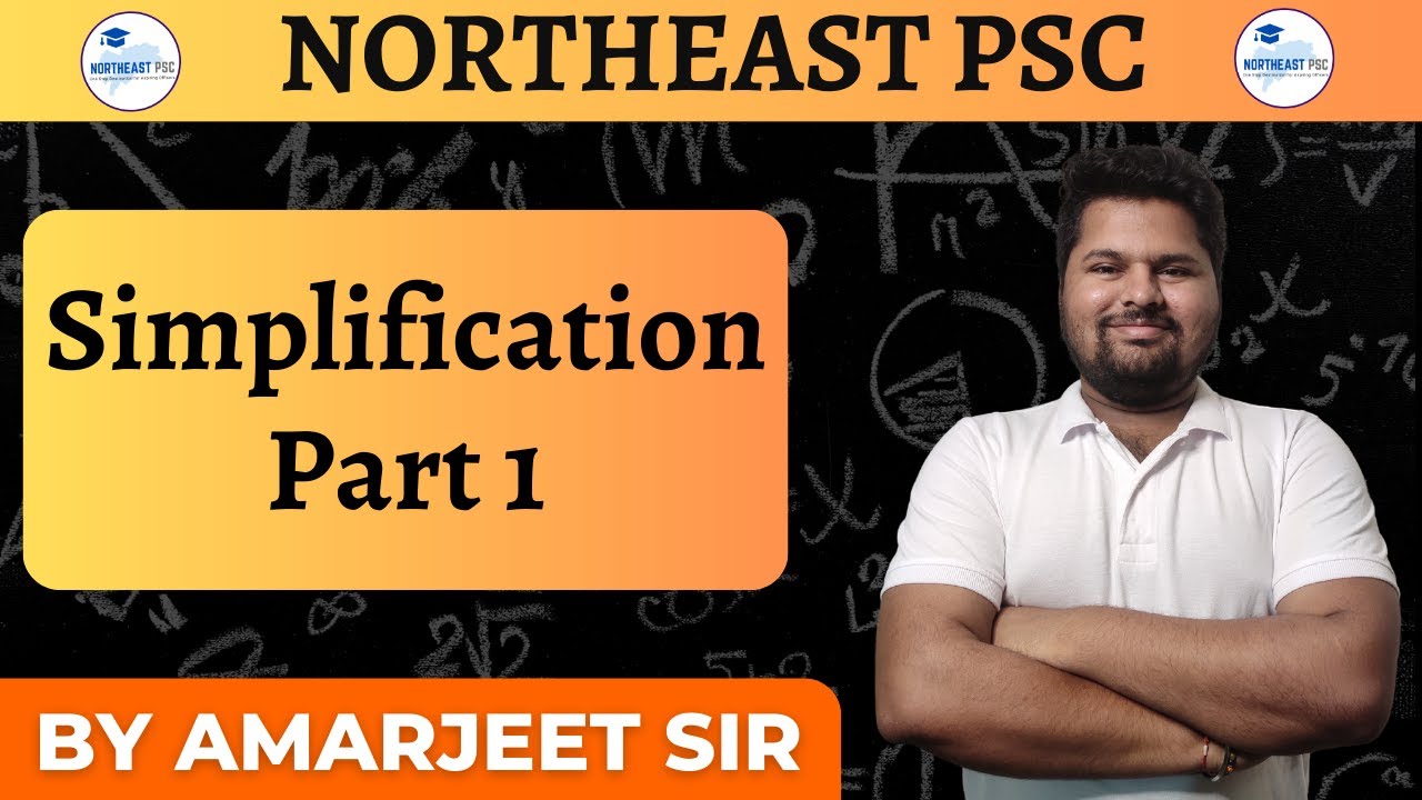 Simplification Question Series By Amarjeet Sir | Maths Series For Government Exams #ssc #upsc ...