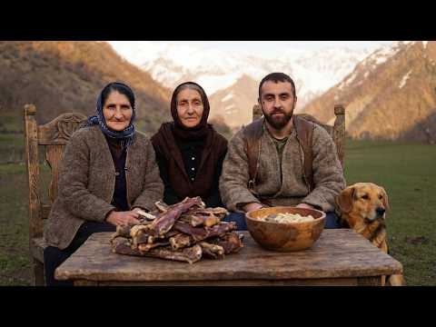 **Menschen, die auf einem 1600-Meter-Gipfel leben | Dorf Sarıbaş, Qax**