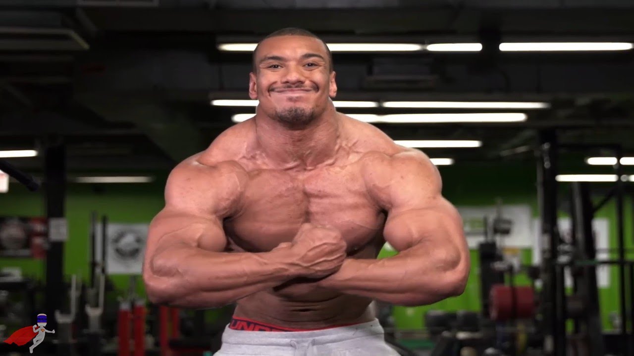 Gym Workout Larry Wheels PR keeps going up and up - YouTube