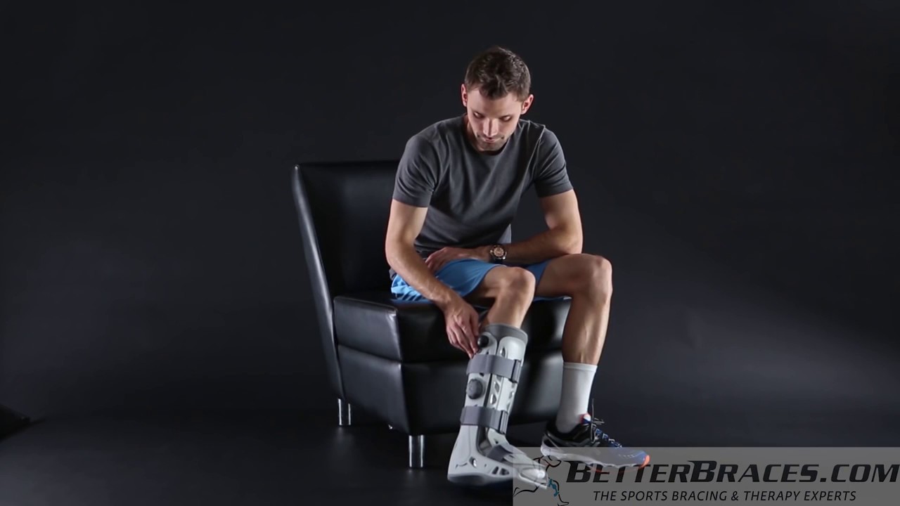 Hướng Dẫn Sử Dùng Giày Đi Bộ Không Bó Bột Aircast AirSelect - How To ...