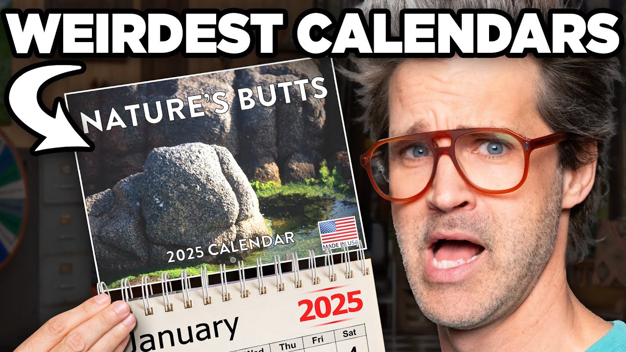 Reacting To The Craziest Calendars - YouTube