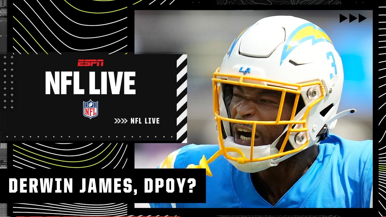 Derwin James, Defensive Player of the Year? 👀 | NFL Live - YouTube