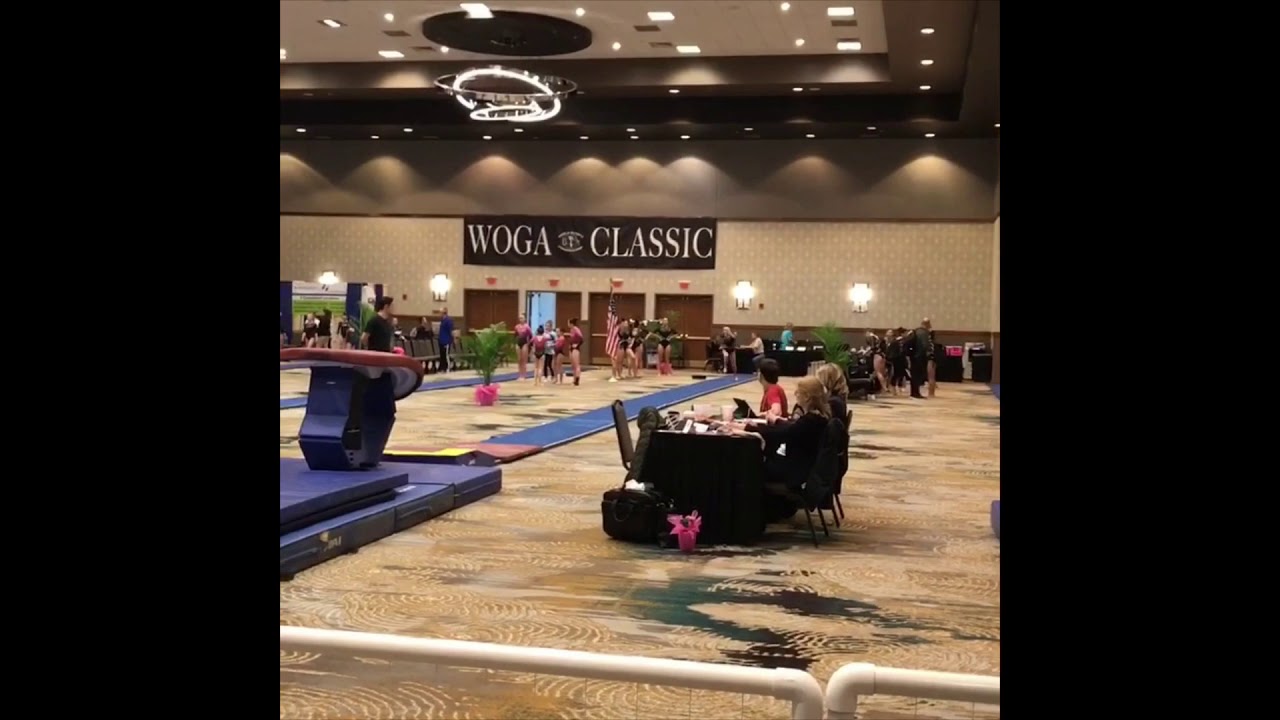 Reese Drotar Airborne Gymnastics Level 10 2018 Vault - YouTube