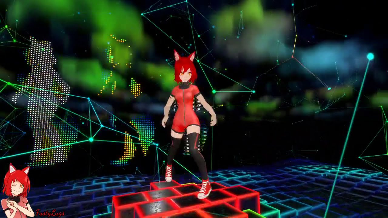 DJ Got Us Fallin' In Love (VRChat full body tracking freestyle dancing ...