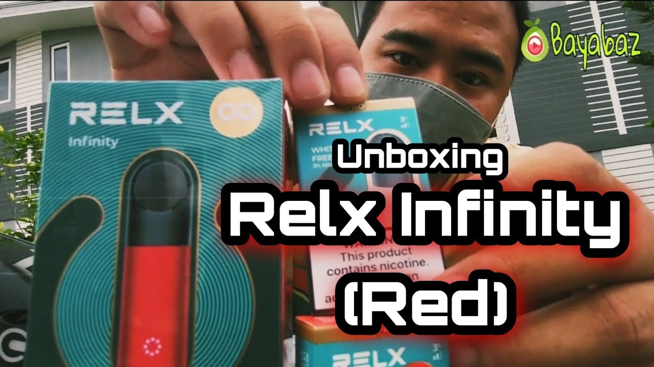 Relx Infinity (Red) Unboxing - Bayabaz - YouTube