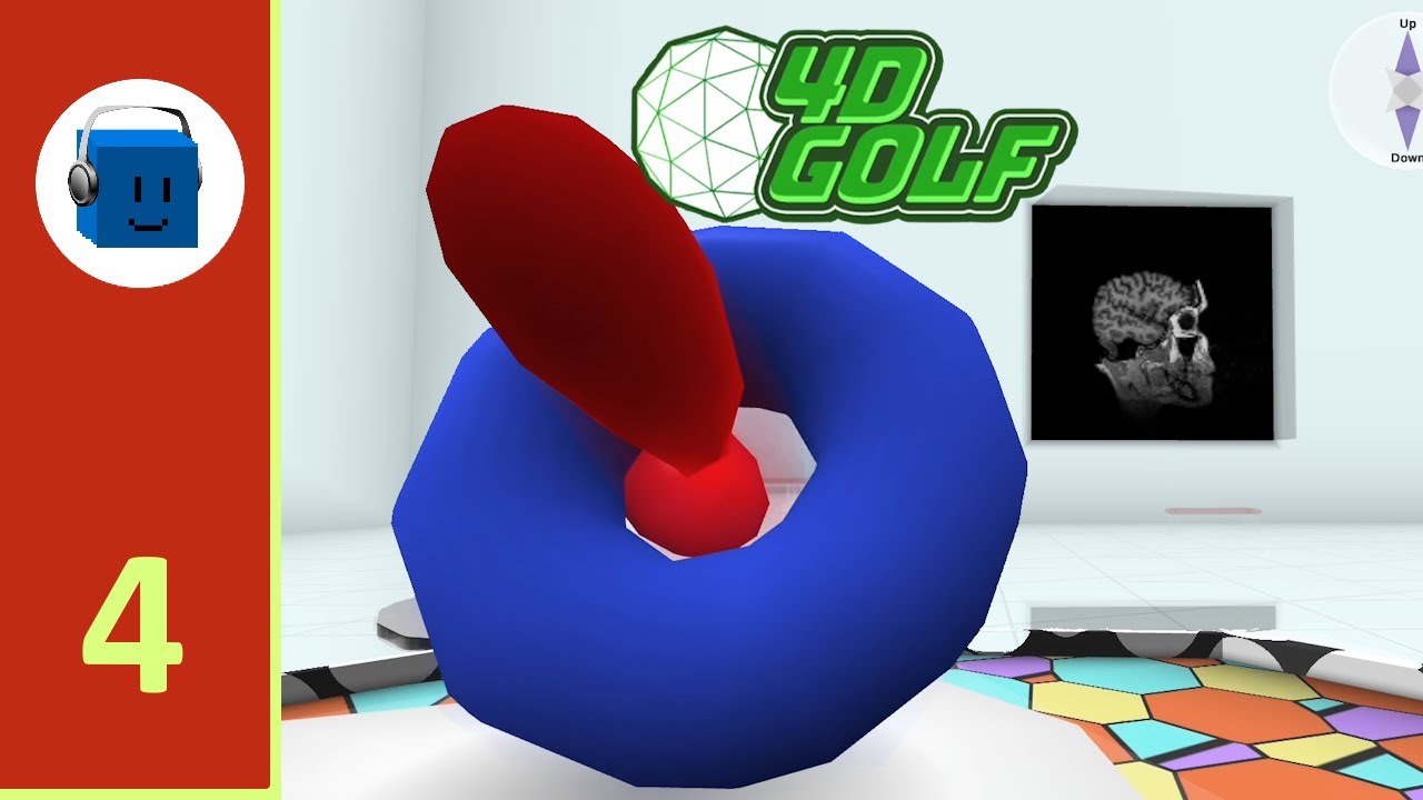 4D Art in the Museum World - Let's Play 4D Golf - Part 4 - YouTube