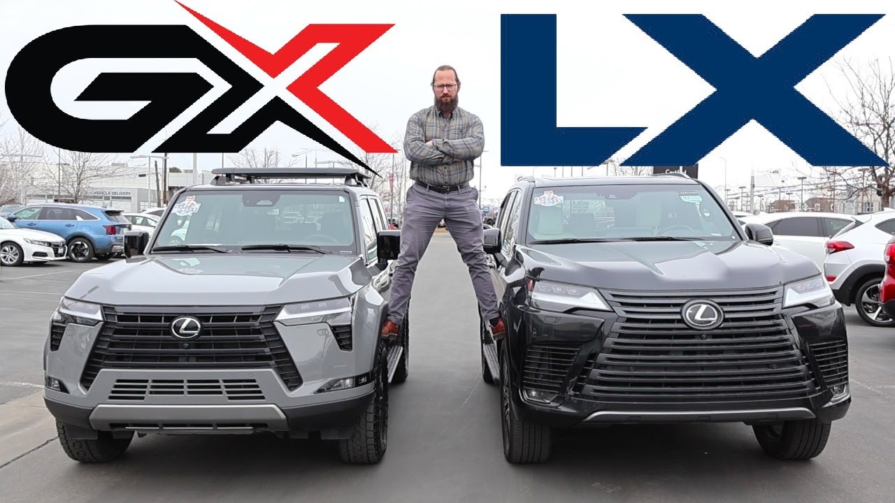 Is The LX Really $30,000 More SUV? (NEW Lexus GX 550 vs NEW Lexus LX ...