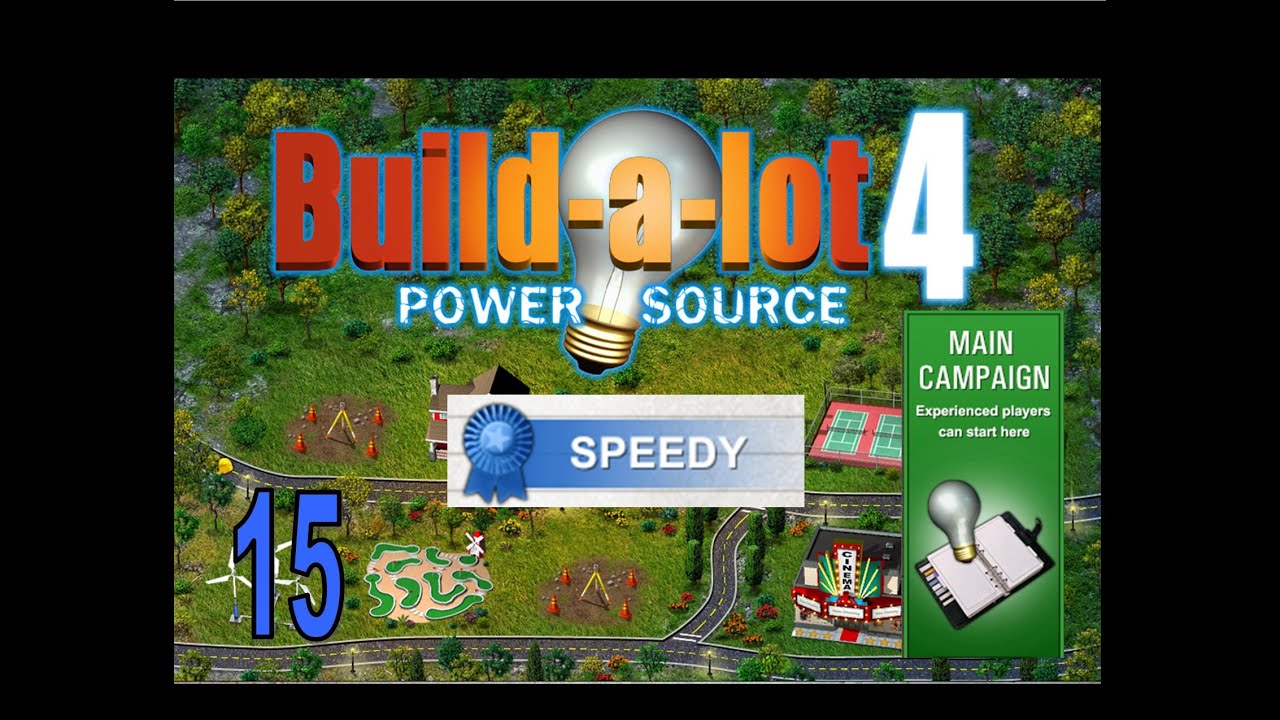 Build-a-lot 4: Powersource Main Campaign Level 15 Speedy Efficiency ...