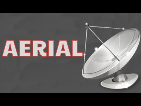 What Does AERIAL Means || Meanings And Definitions With Example in ...