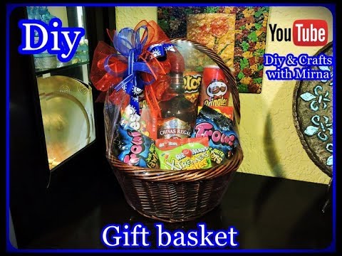 Diy Gift Basket Diy & Crafts with Mirna - YouTube