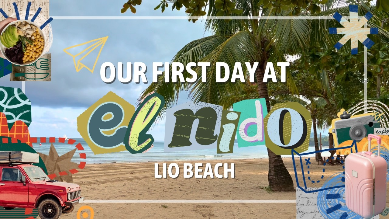 First day in El Nido, Palawan🏝️ | Lio Beach & Isla Amara ⁠@Fil ...