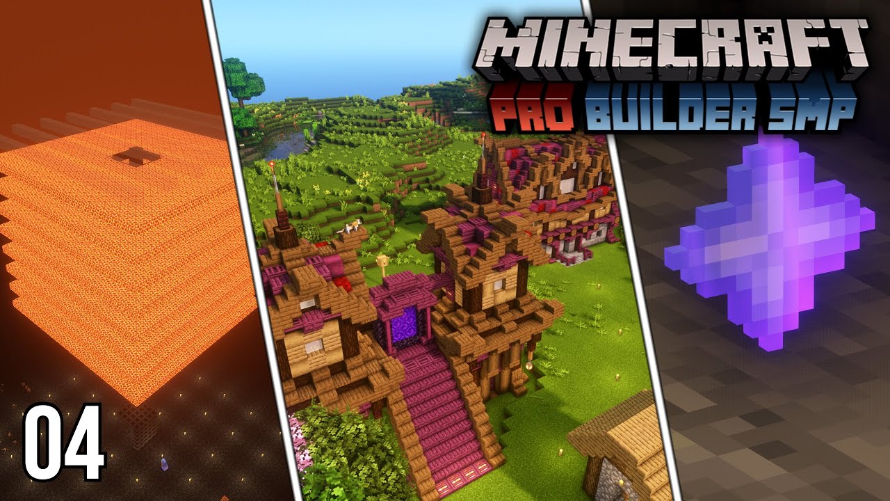 Minecraft Pro Builder SMP | Episode 4 | House Improvements, Gold Farm ...