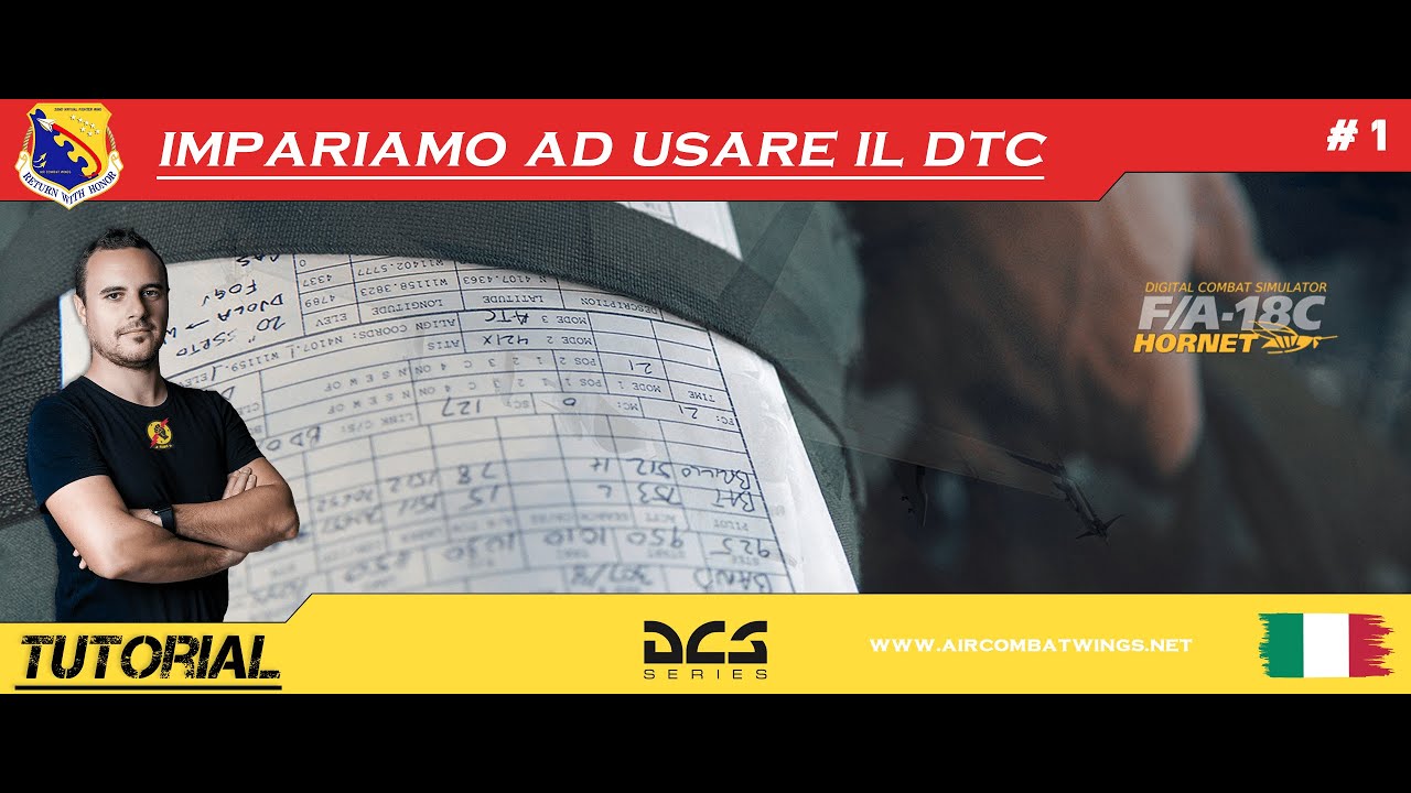 DCS - Mission Data Card F-16C-F/A-18C (ITA) - YouTube