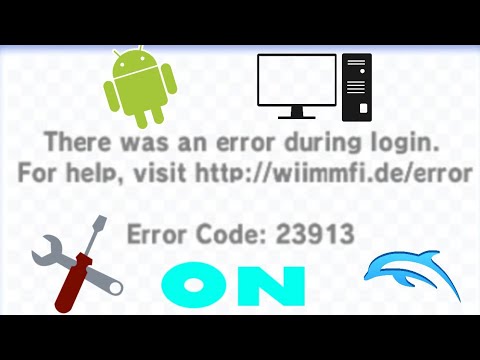How to fix Wiimmfi Error Code 23913 on Dolphin - YouTube