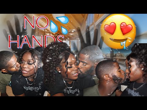 NO HANDS KISSING CHALLENGE”MUST WATCH”! #kissing