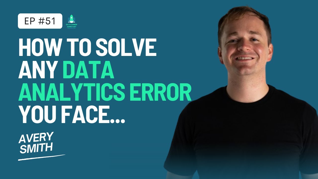 How to Solve any Data Analytics Error You Face... - YouTube