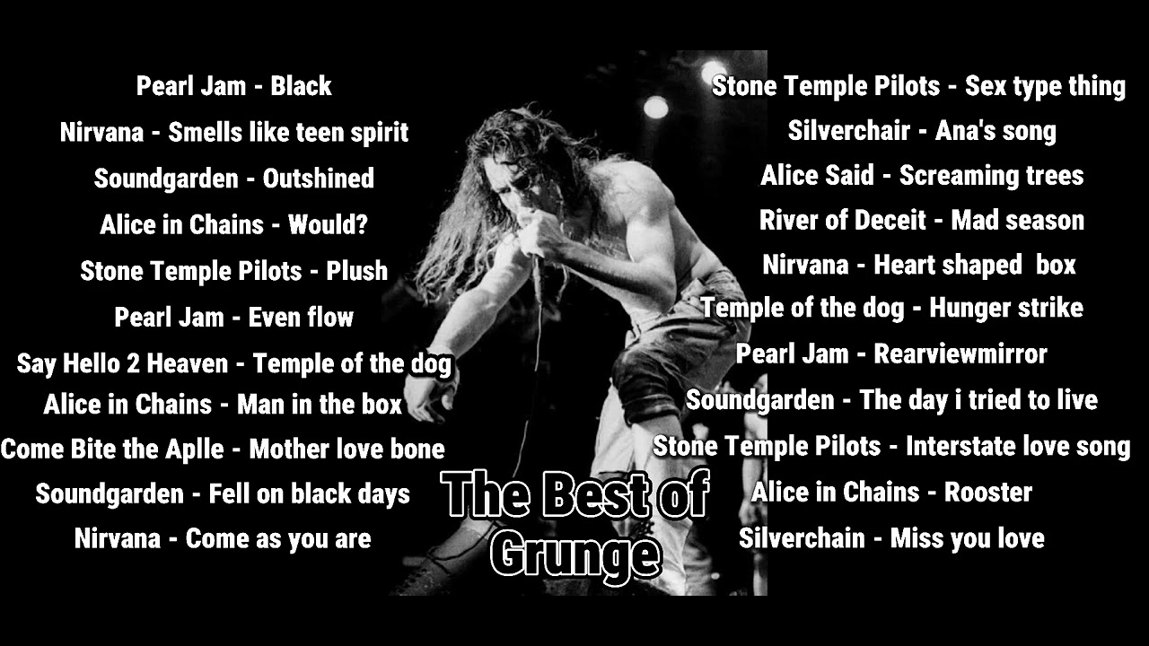 Playlist rock| The Best of Grunge 90s Greatest hits - YouTube