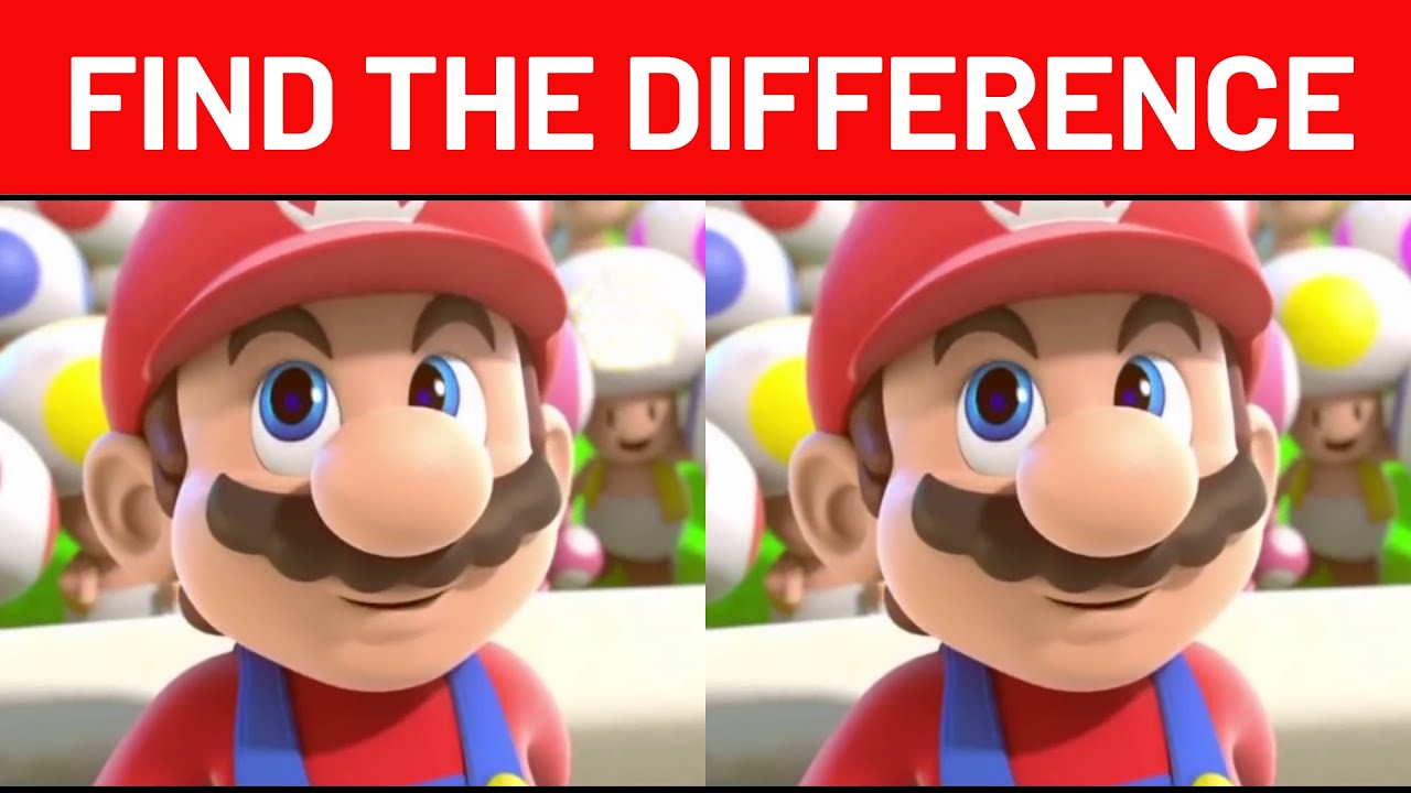 Super Mario Bros concept teaser | 🔎 SPOT THE DIFFERENCE 🔎 | movie ...