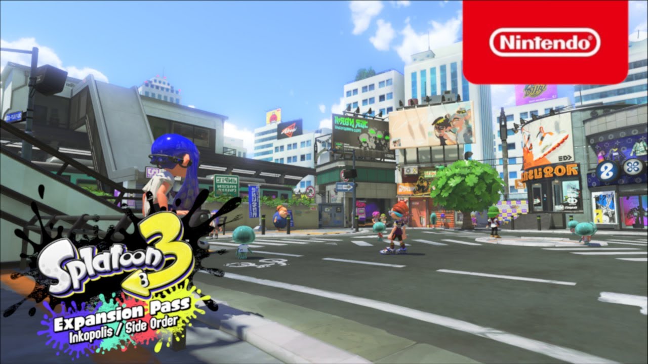 Splatoon 3 - Expansion Pass (Inkopolis + Release Date) Commercial - YouTube