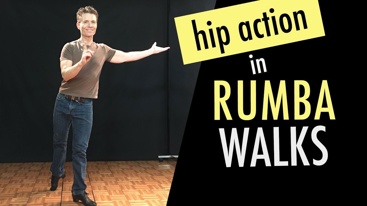 Basic Rumba Walks - Hip Action Dance Tutorial | Footwork Friday (Ep22 ...