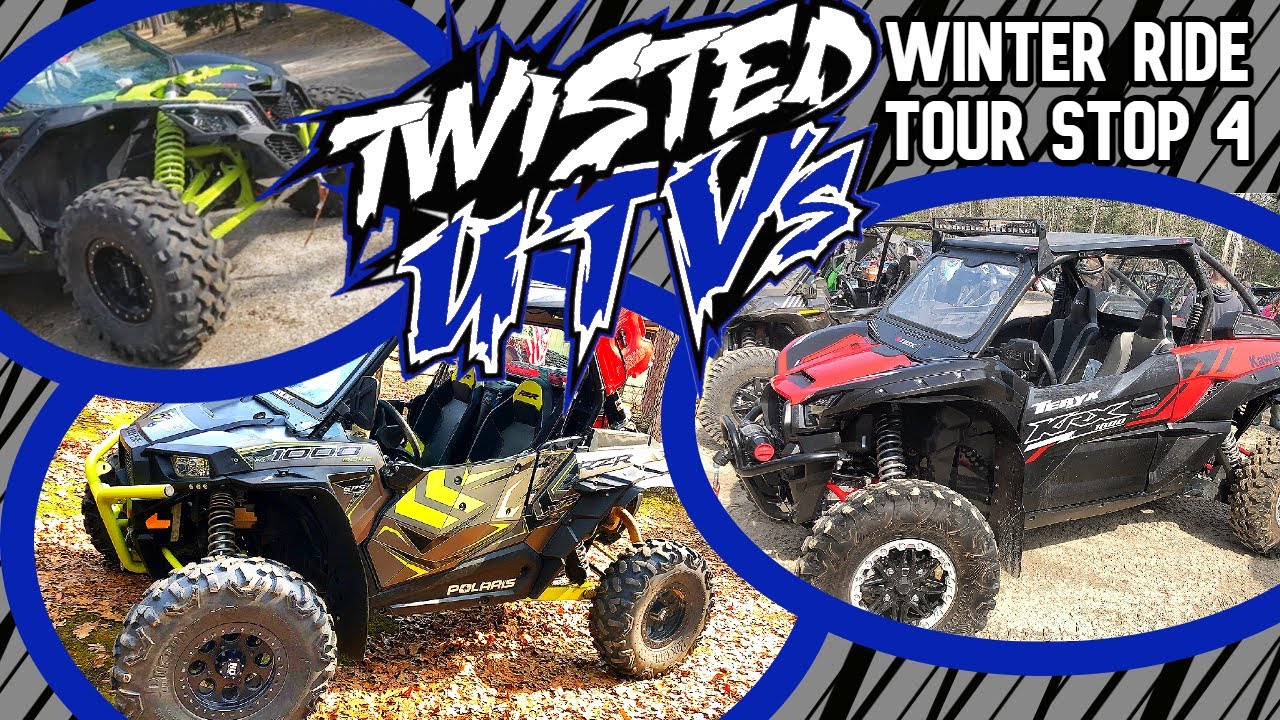 Twisted UTVS Winter Ride Tour Stop-4 | HOUGHTON LAKE, MI | SO MANY SXSs ...