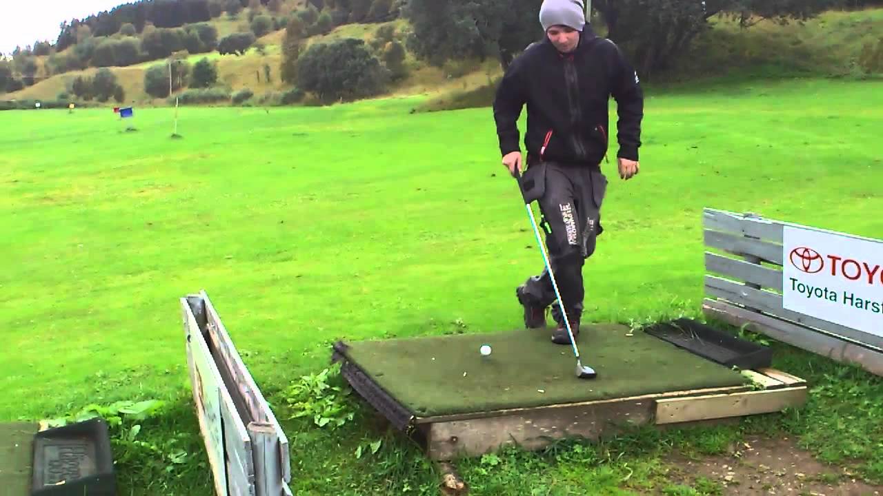 Golf Blooper Harstad INSANE - YouTube