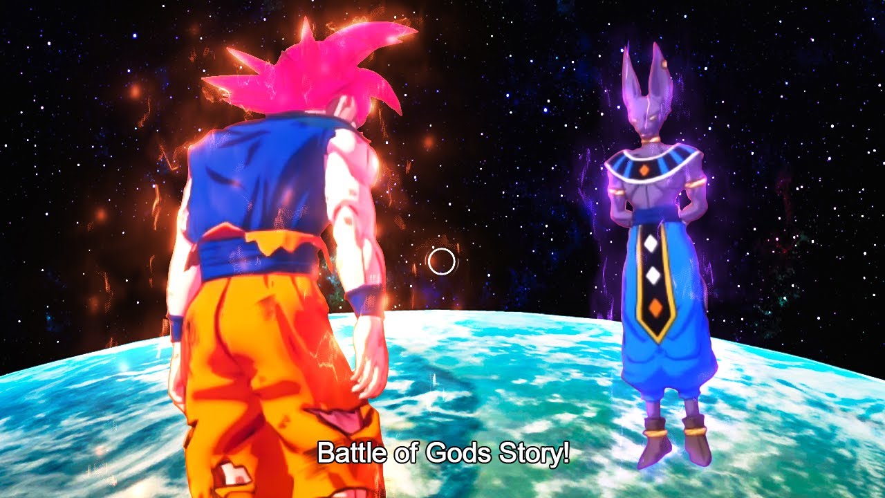Dragon Ball Z: Kakarot - Goku vs Beerus Story! Battle of Gods Gameplay ...
