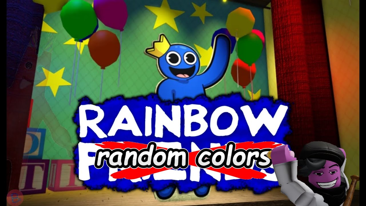 Rainbow random color (Roblox Rainbow Friends) - YouTube