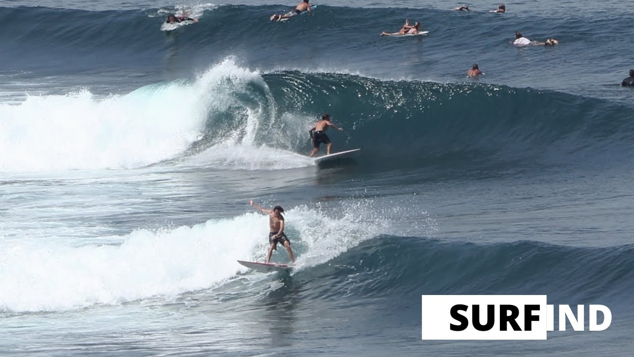 Fun waves at Temples This morning, November 11th, 2022. surfing Uluwatu ...