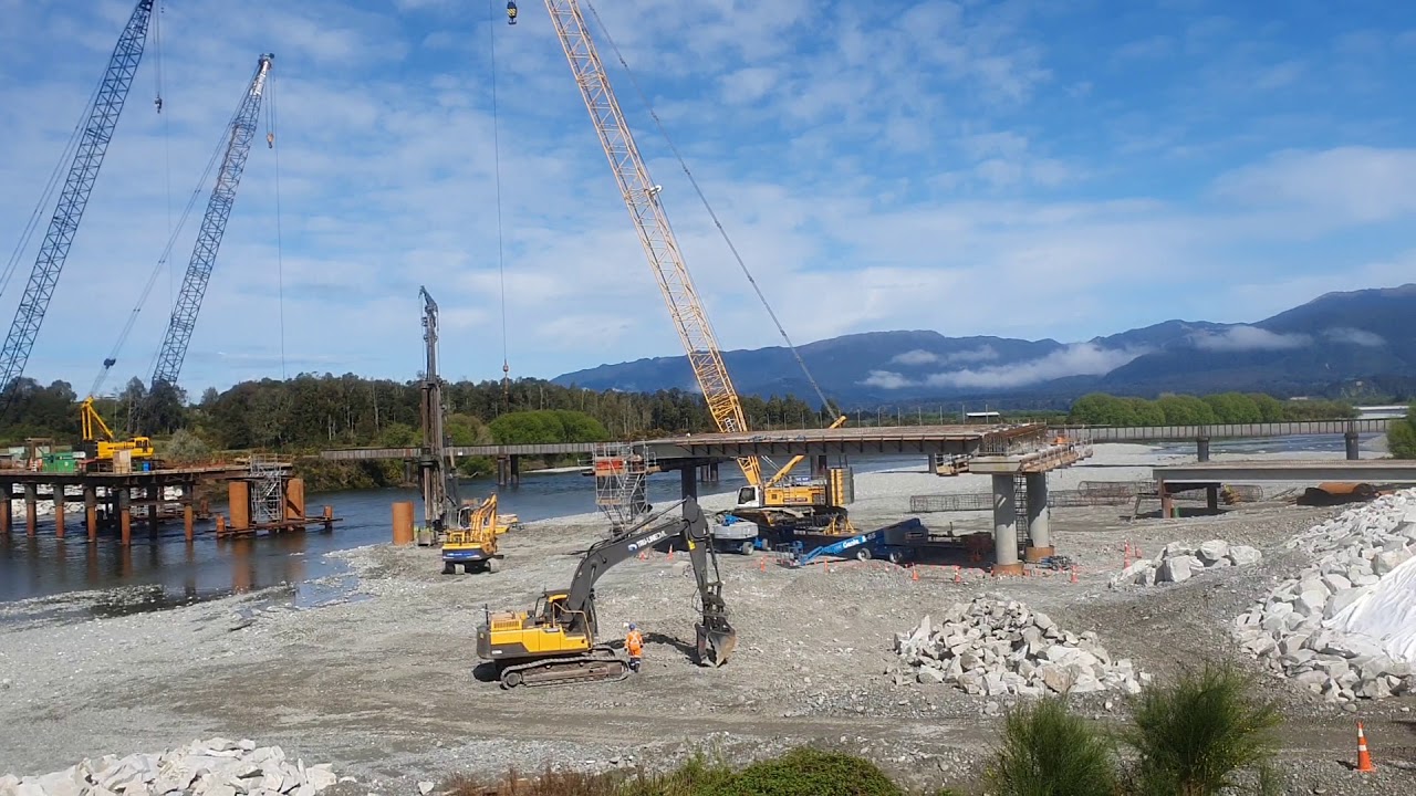 Ahaura Bridge update. - YouTube