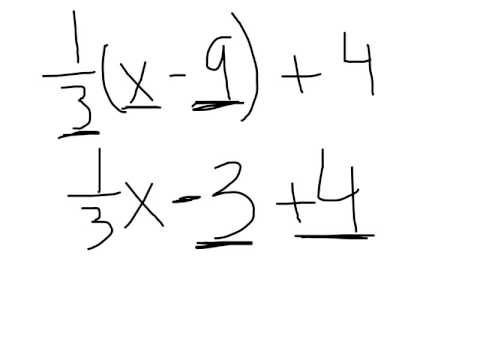 Distribute a fraction - YouTube