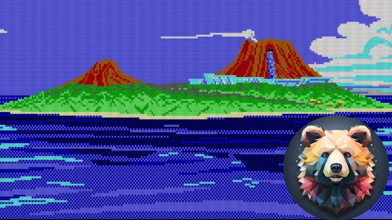 Leisure Suit Larry 2 (1988) Introduction in BEAR-O-VISION™ with Roland ...