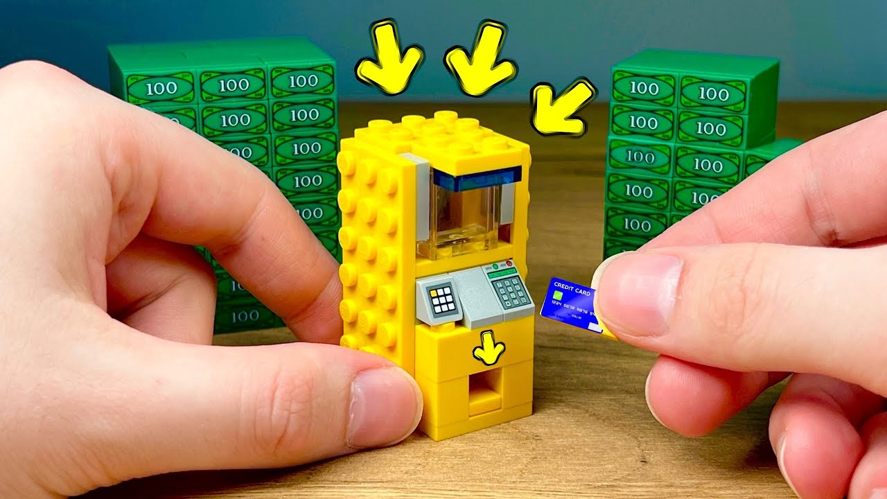 How to make a LEGO ATM - YouTube