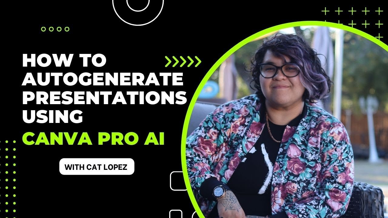 How To Autogenerate Presentations with Canva Pro AI - YouTube