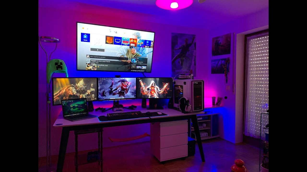 Ultimate Gaming/Workspace Setup 2019 - YouTube