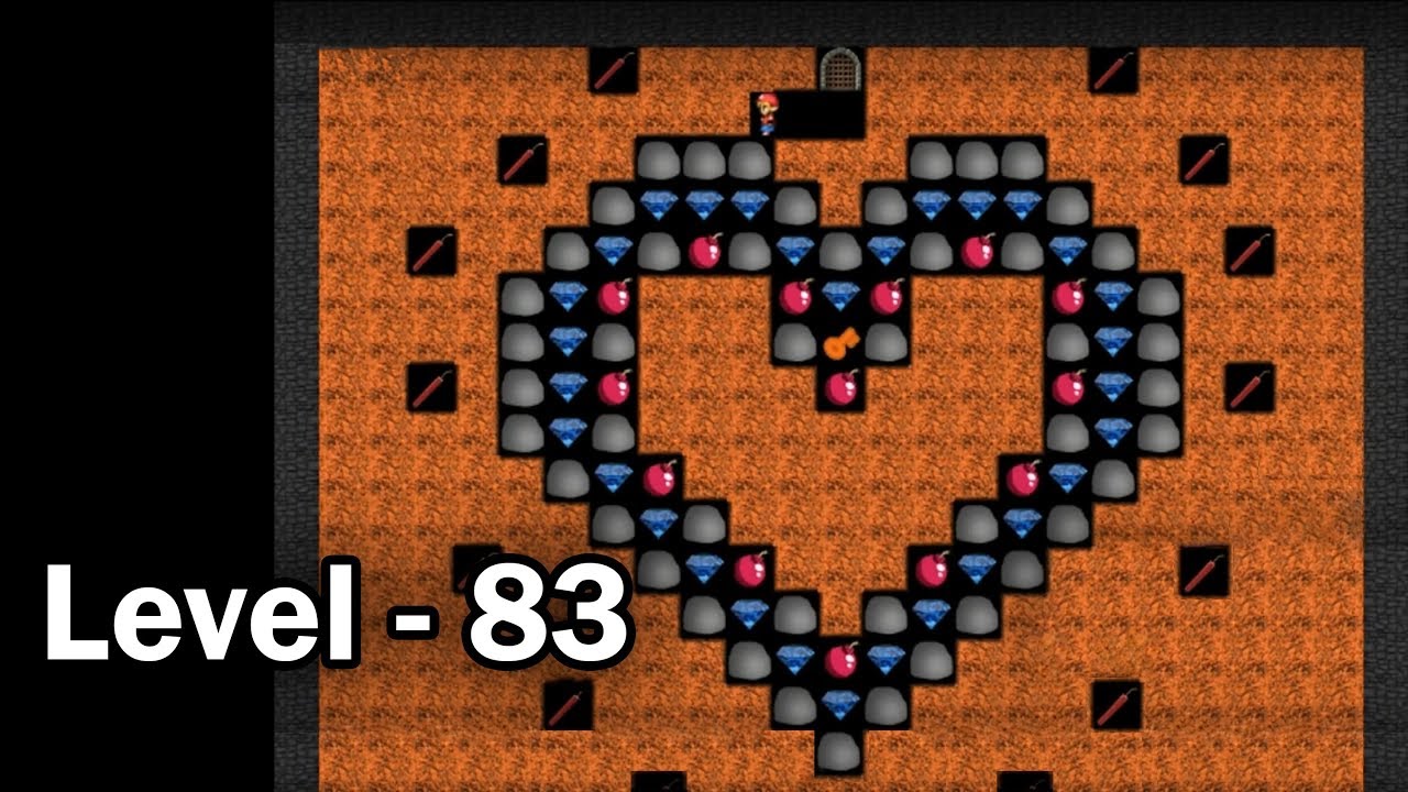 Diamond mine level 83 collected all 30 diamonds - YouTube