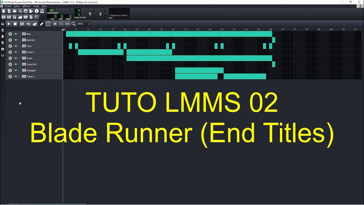 TUTO LMMS 02 - Blade Runner (End Titles) - YouTube