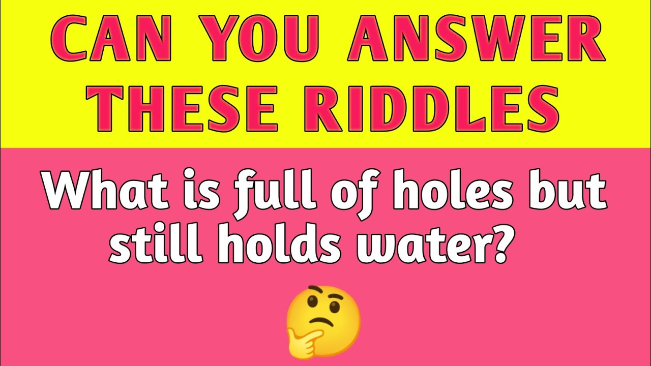 If you are a genius you can answer these riddles | Riddle Hunt - YouTube