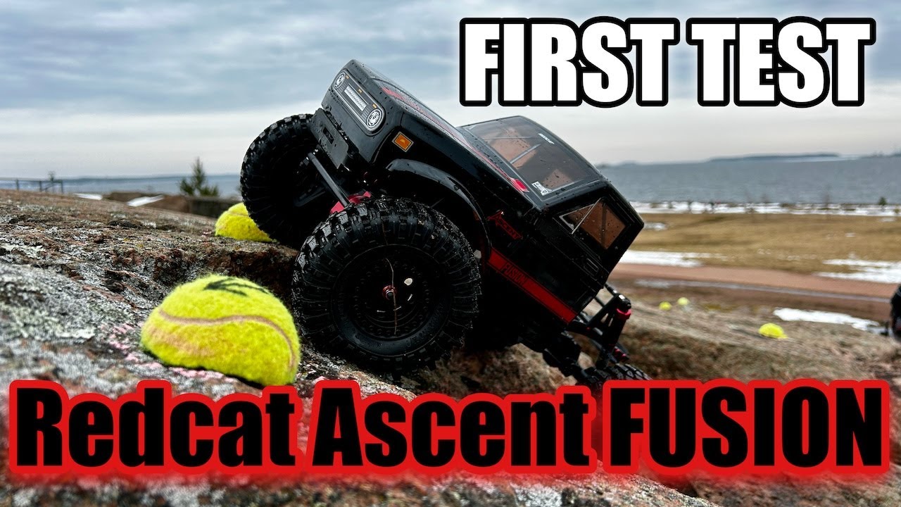 Redcat Ascent Fusion RTR First test - YouTube
